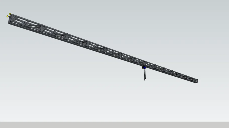 Shop Rail Hoist | 3D Warehouse