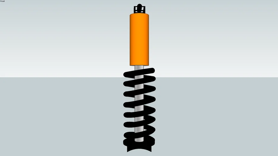 coil over shock | 3D Warehouse