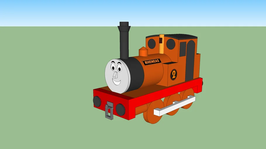 Rheneas the Narrow Gauge Engine | 3D Warehouse