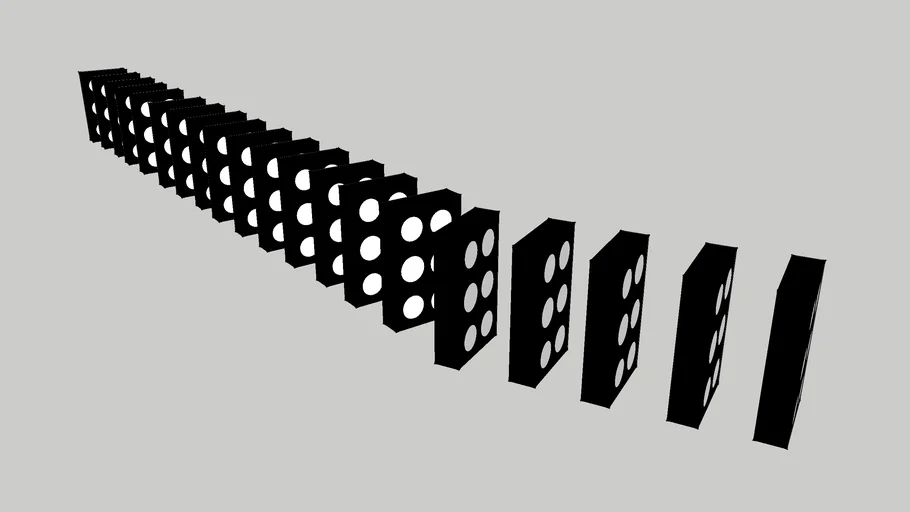 fully sick dominos | 3D Warehouse