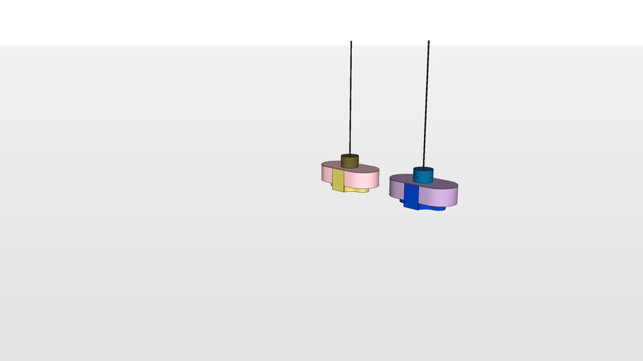 Suspension 'Pendant lamp' - UAU shop | 3D Warehouse