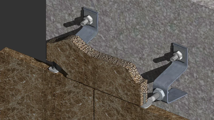 Bracket and stone | 3D Warehouse