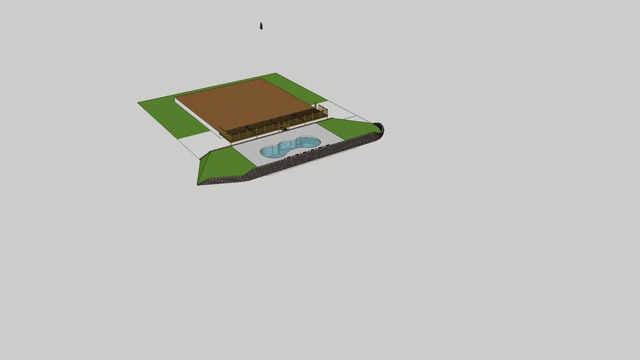 community clubhouse & pool | 3D Warehouse