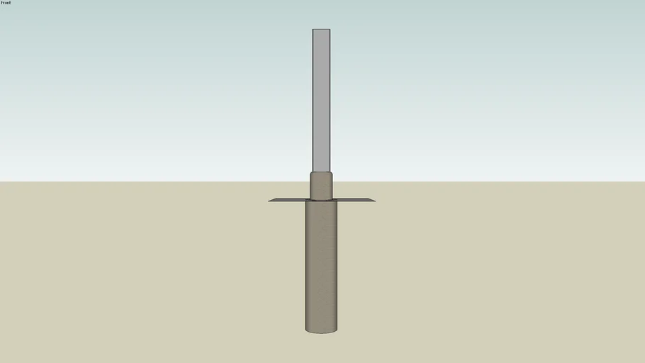 SUPPORT BEAM STRUCTURE (PV) | 3D Warehouse