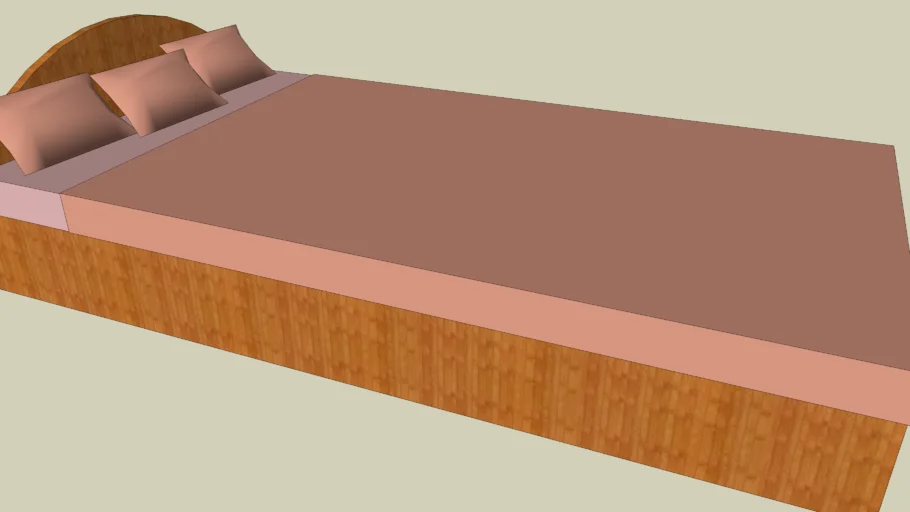 Full Scale - Single Bed | 3D Warehouse