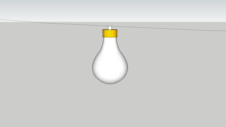 gold string lights | 3D Warehouse