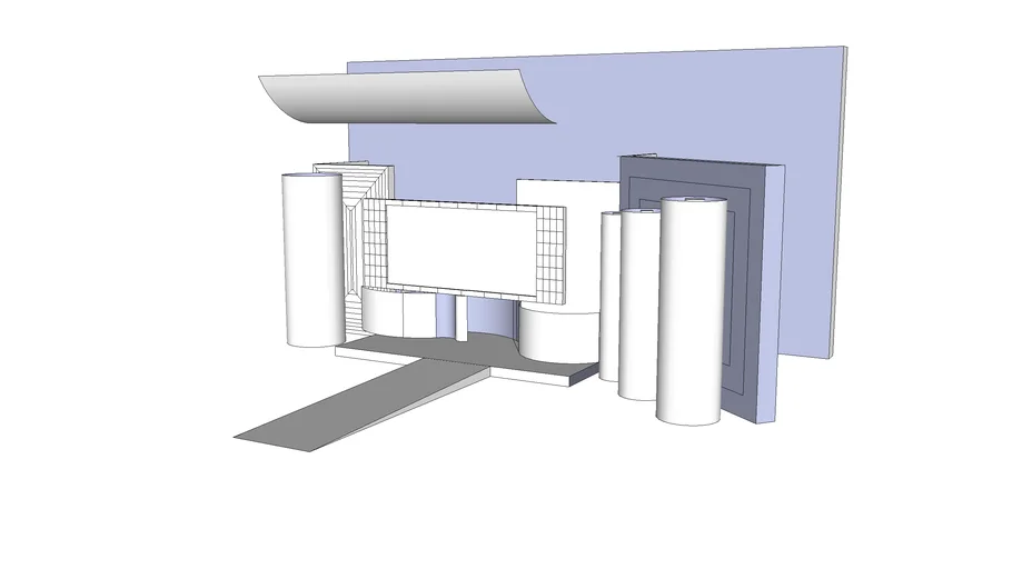 WWE No Way Out 2009 stage | 3D Warehouse