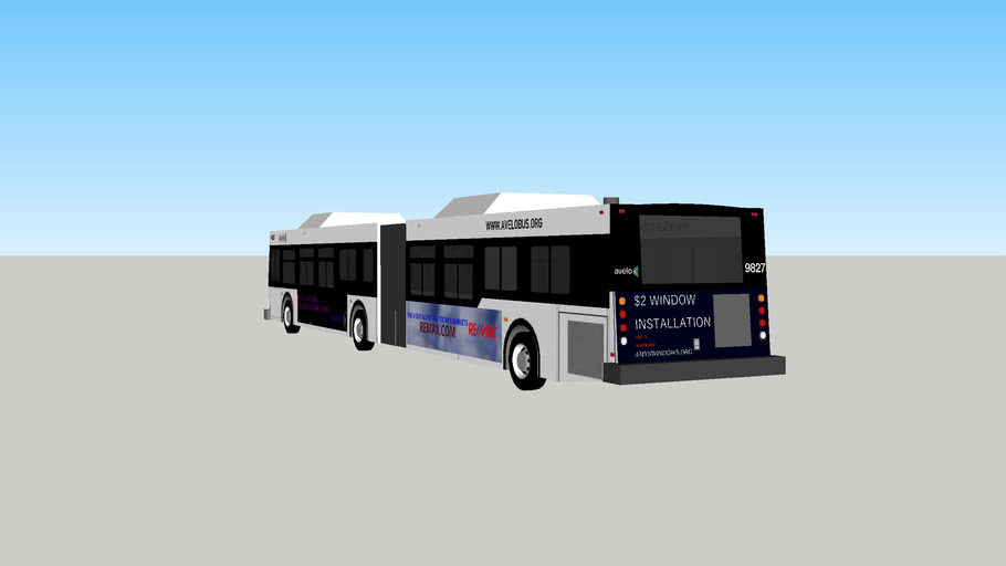 1998 new flyer d60lf | 3D Warehouse