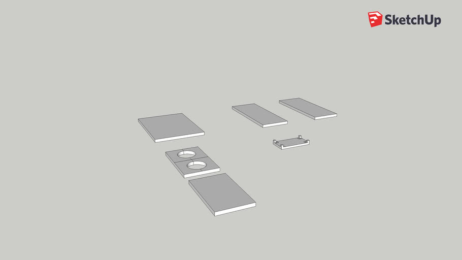 box arduino nano ultrasonido | 3D Warehouse