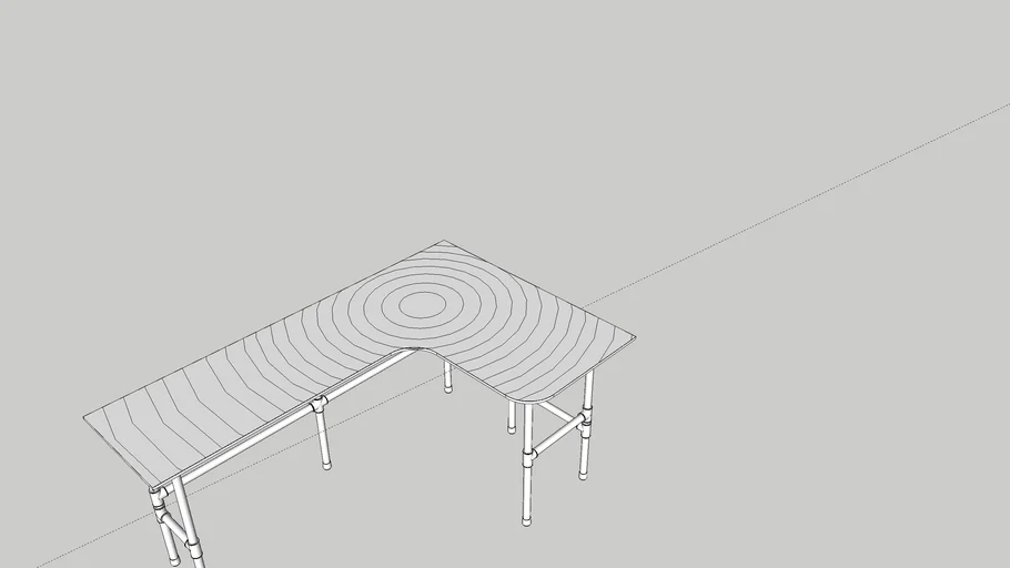 table corner | 3D Warehouse