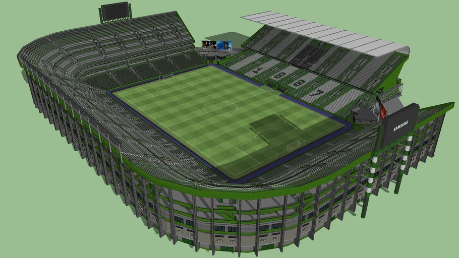 Green Park Football Stadium | 3D Warehouse