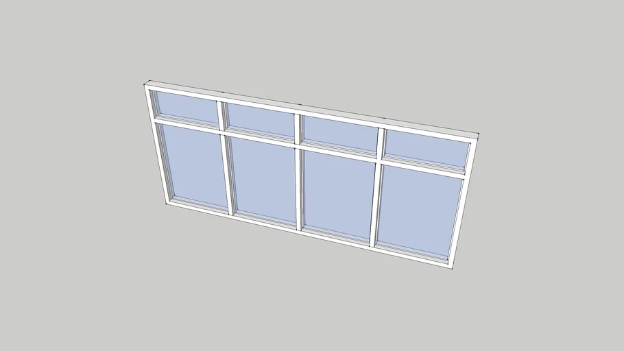 2layer window 2600x1200 | 3D Warehouse