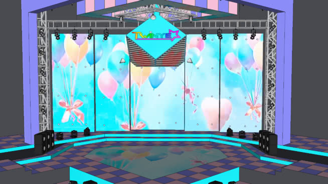 Palco Show | 3D Warehouse