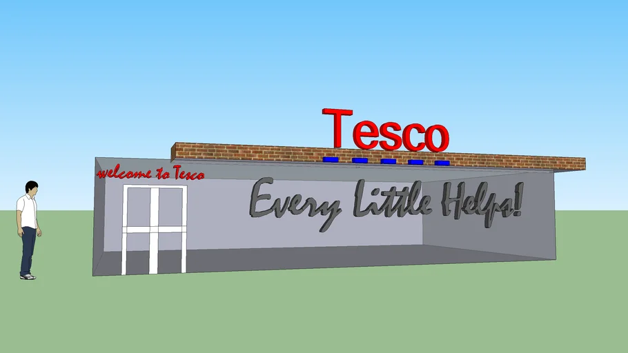 Tesco Store (Small) | 3D Warehouse