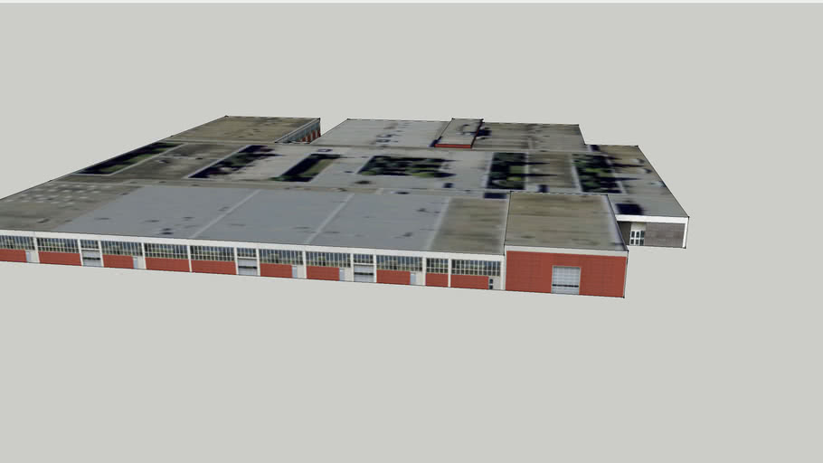 NAIT Industrial Building (A) | 3D Warehouse