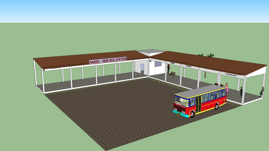 bus station | 3D Warehouse