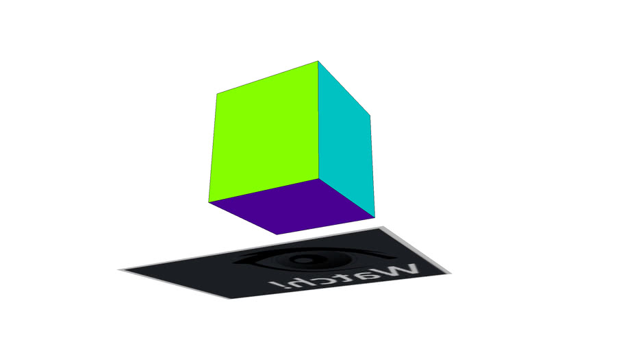 augmented reality cube | 3D Warehouse