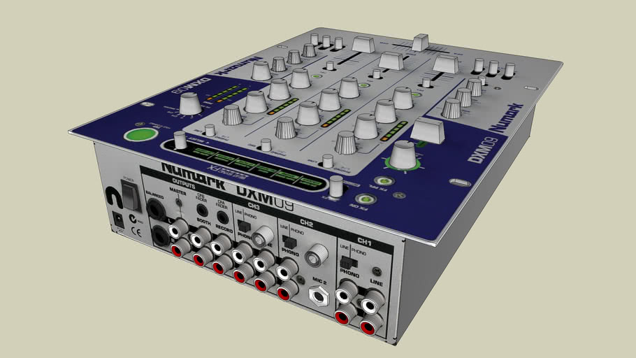 Numark DXM09 | 3D Warehouse