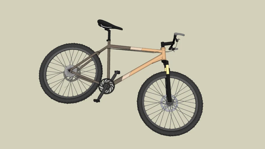 Bike 3d Model Sketchup 3D Bicycle Model | Sketchup Bicycle Model