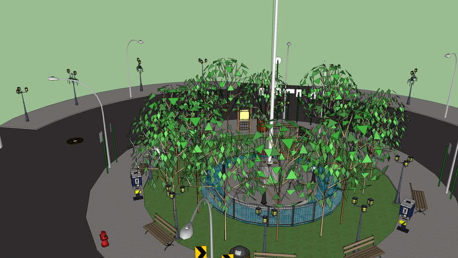 Roundabout | 3D Warehouse