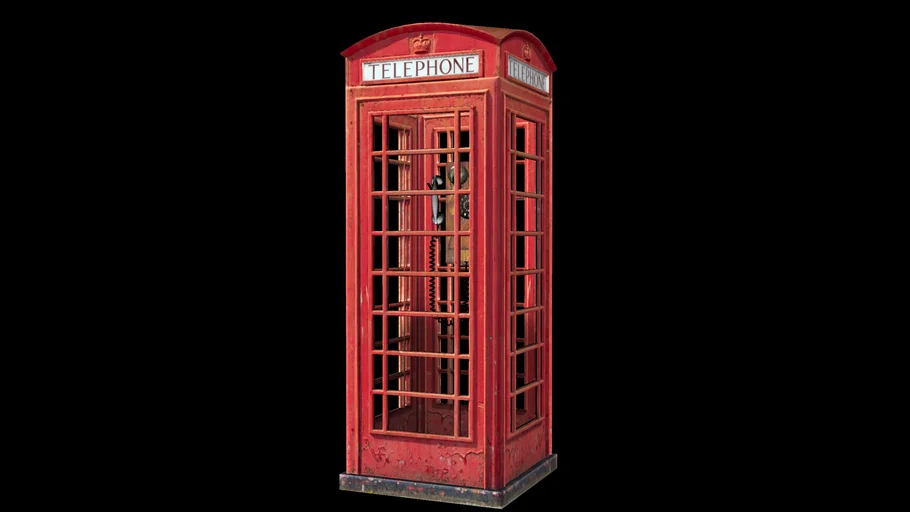 Telephone box | 3D Warehouse