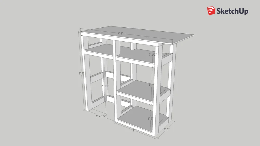Fridge Shelf | 3D Warehouse