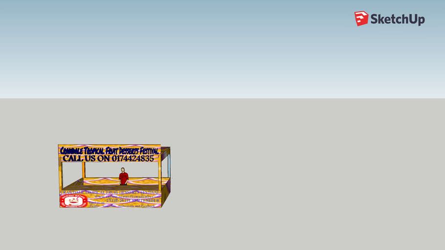 market stall | 3D Warehouse