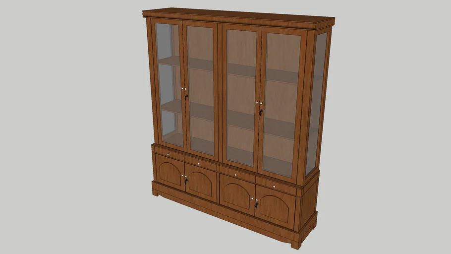 LEMARI DISPLAY BESAR | 3D Warehouse