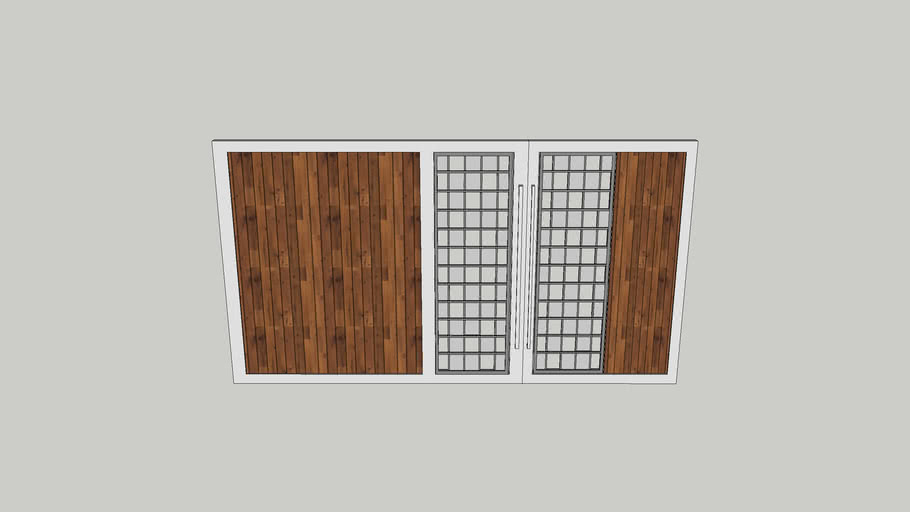 modren gate | 3D Warehouse