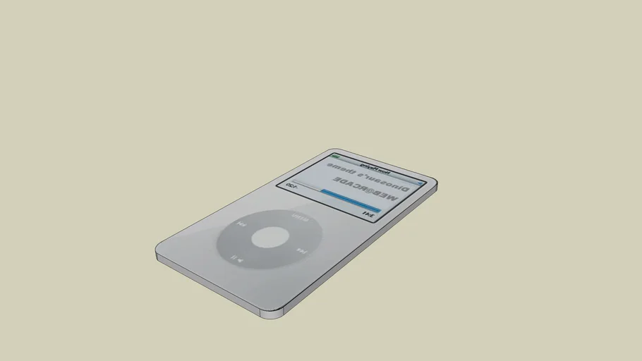 iPod | 3D Warehouse