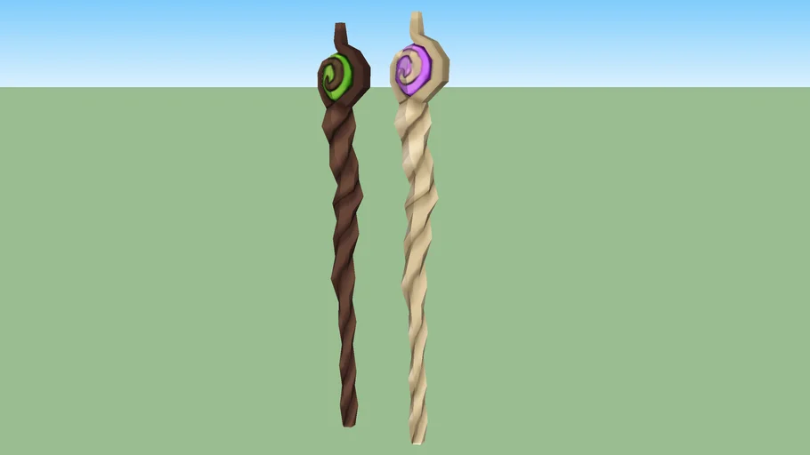 Wand of The Sylvan Forest | 3D Warehouse