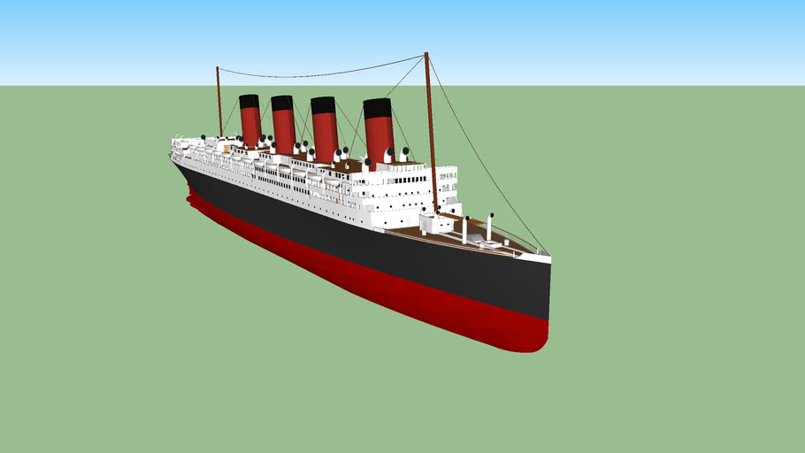 R.M.S Aquitania | 3D Warehouse