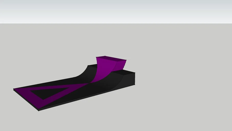 triangle quarter pipe | 3D Warehouse
