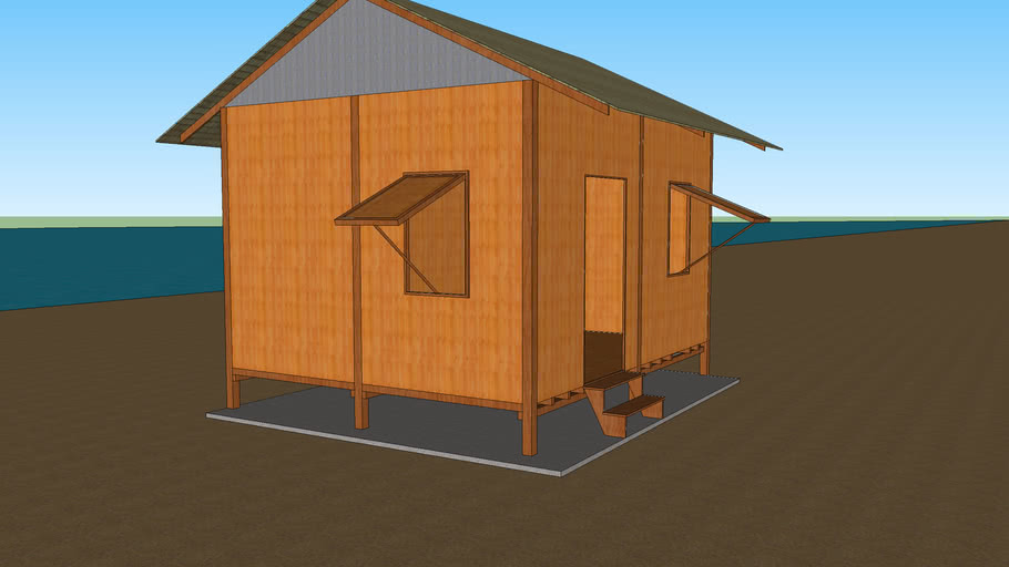 simple bahay kubo | 3D Warehouse