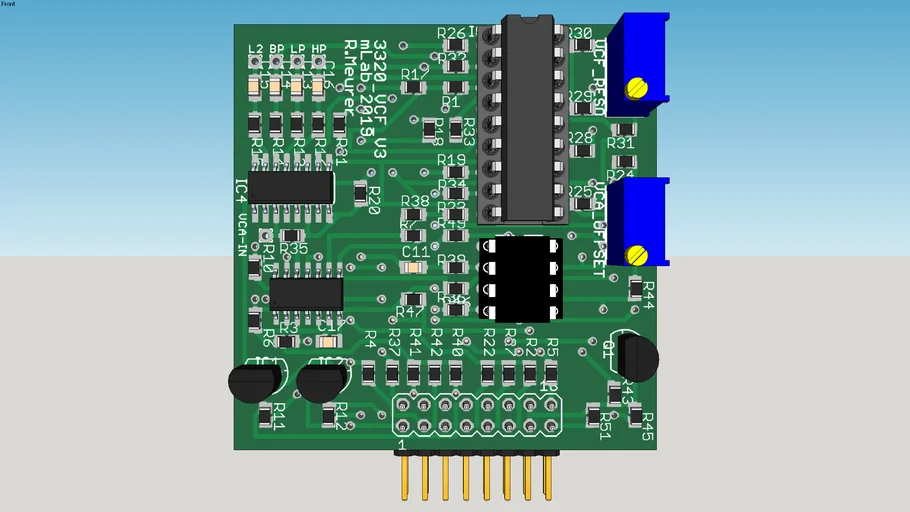 mLab CEM3320 VCF Module | 3D Warehouse