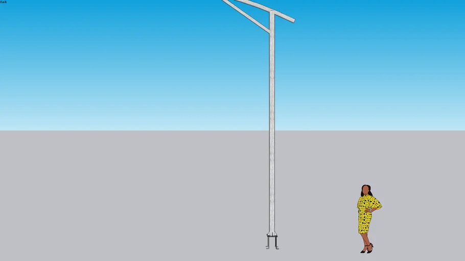 Tiang kanopi 1 | 3D Warehouse