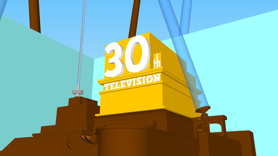 30th Television 1992 logo remake | 3D Warehouse
