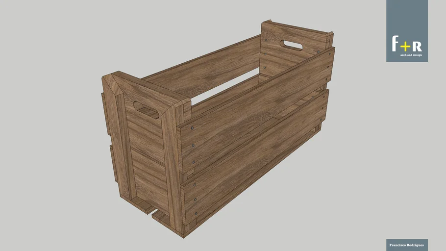 Crate - Packing case - Fair box - Caixote | 3D Warehouse