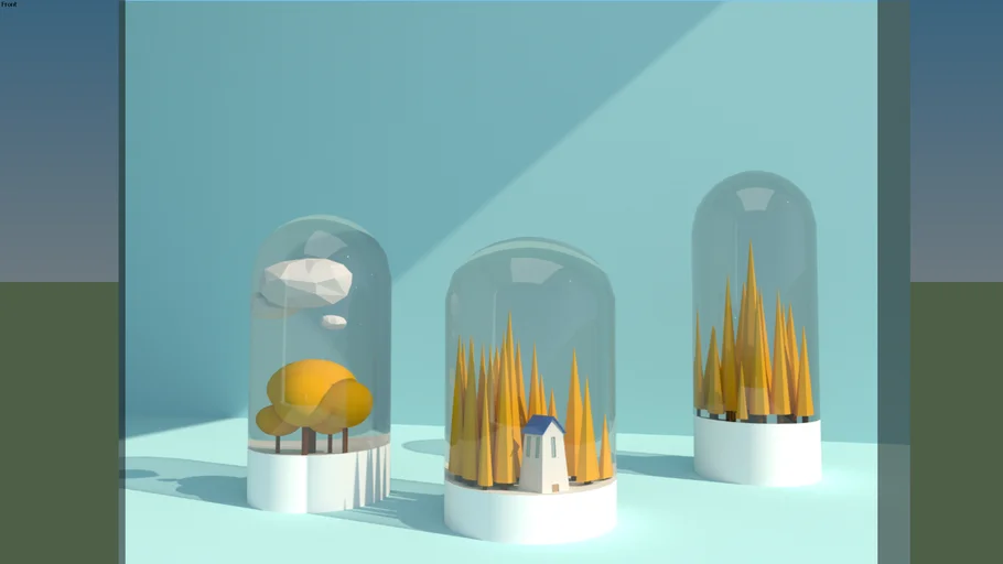 Glass Jar Interior Component 3D component 1-Apr-2020 | 3D Warehouse