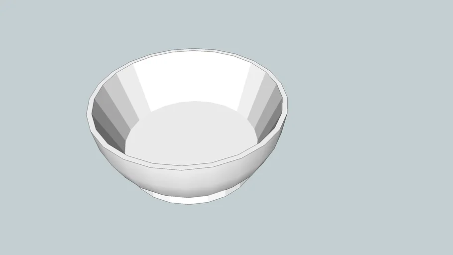 Bowl | 3D Warehouse