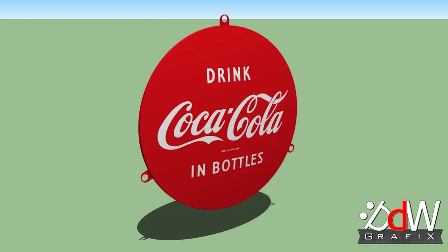 Coca-Cola Sign (USA) | 3D Warehouse