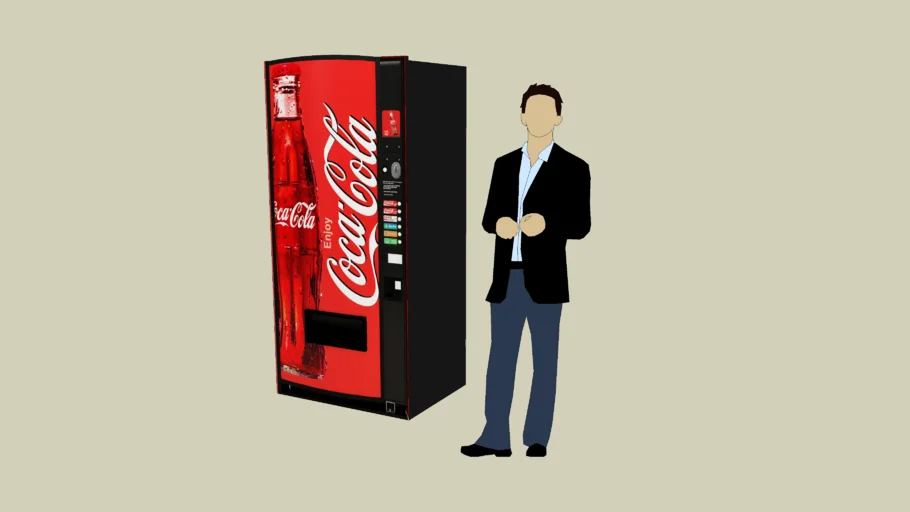 Vending Machine Coca-Cola | 3D Warehouse