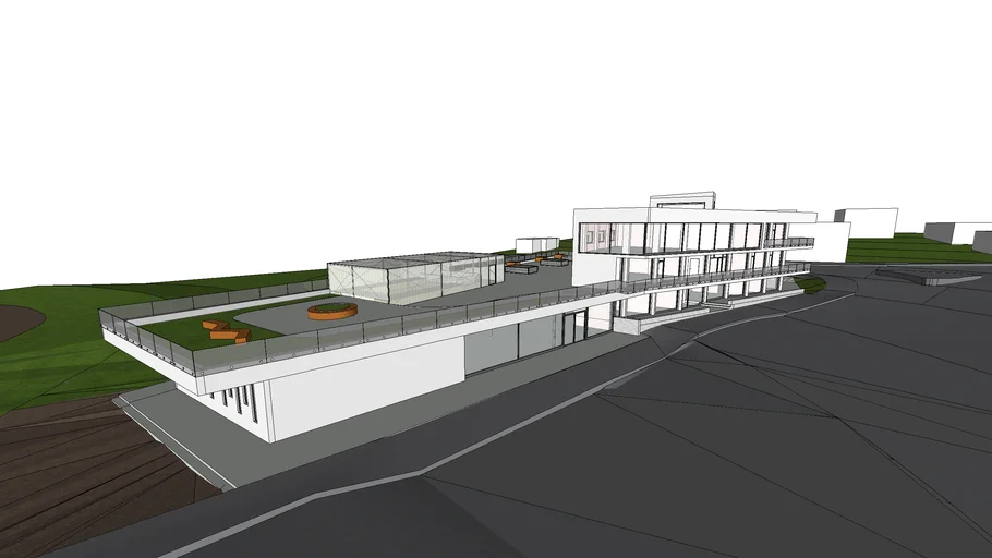 HUB for urban activation | 3D Warehouse