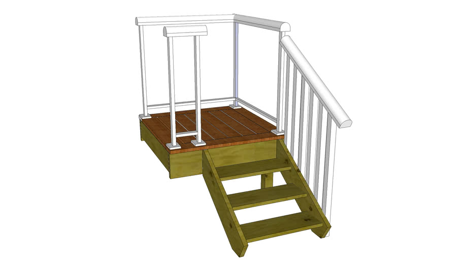 Small Porch | 3D Warehouse