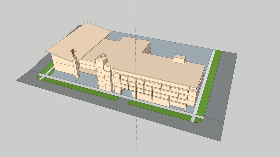 Goodwill MBC Parcel B Concept Design | 3D Warehouse