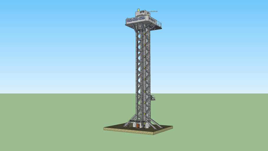 airship mooring mast | 3D Warehouse