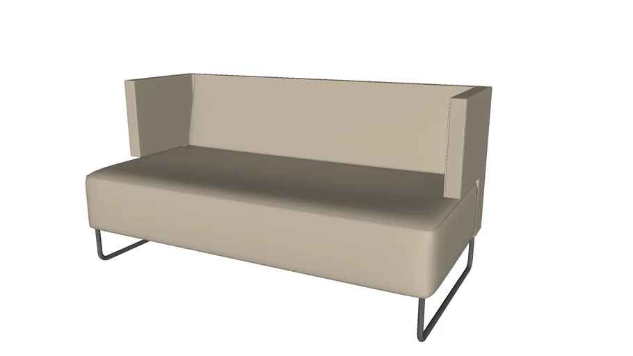 Lounge sofa Capdell, Urban 835S | 3D Warehouse