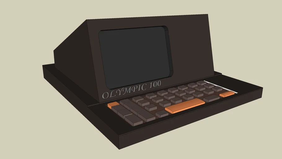 Olympic 100 computer | 3D Warehouse