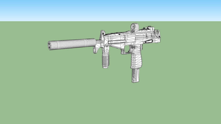 SR-2 Veresk TOPPLAY Submachine Gun | 3D Warehouse