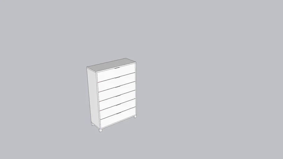 Gavetero | 3D Warehouse